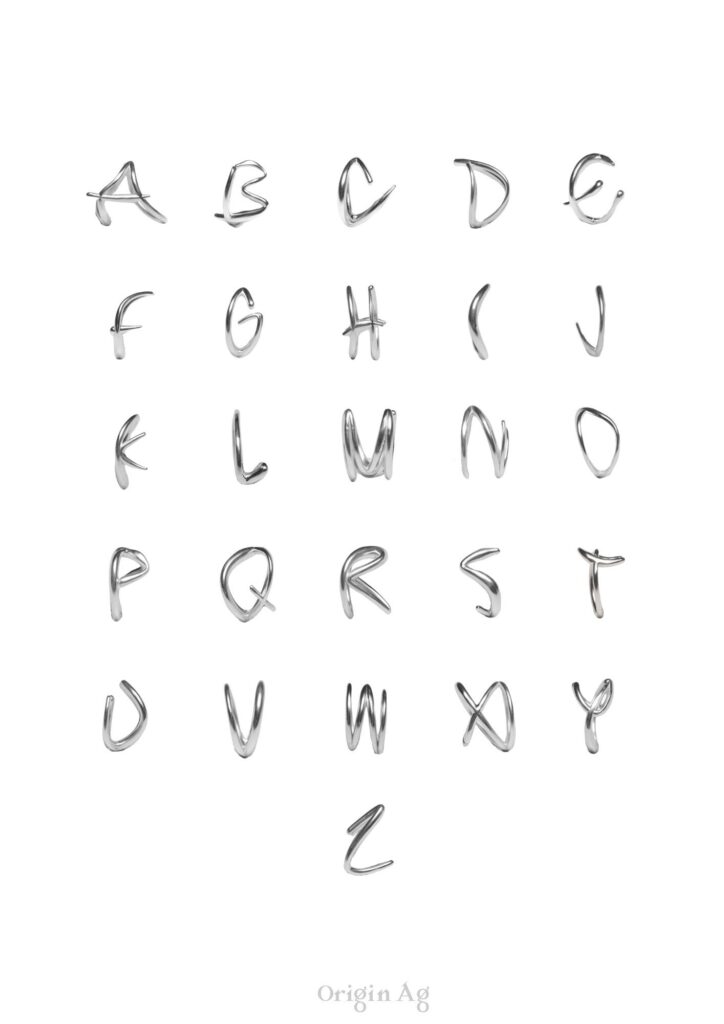 OA ALPHABET RING · Origin Ag